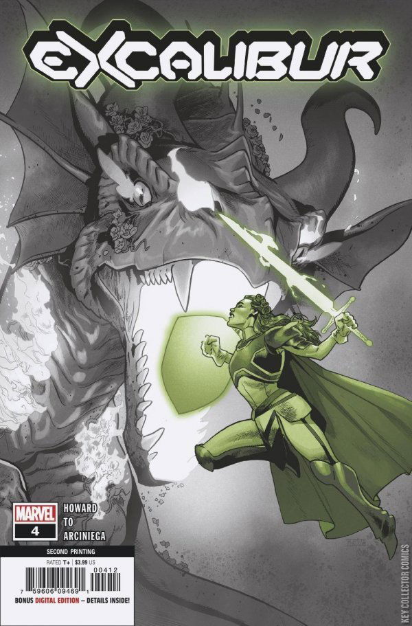 Excalibur #4 2nd Print Published February 2020 | Key C