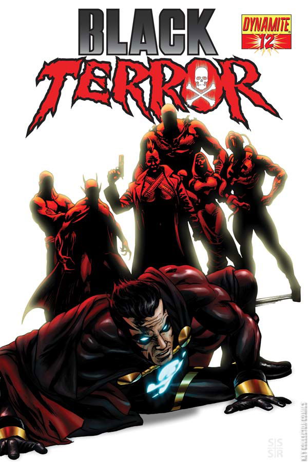 Black Terror #12 Variant Published December 2010 | Key