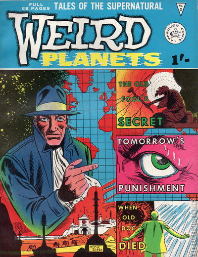 Weird Planets #2 Published January 1962 | Key Collector
