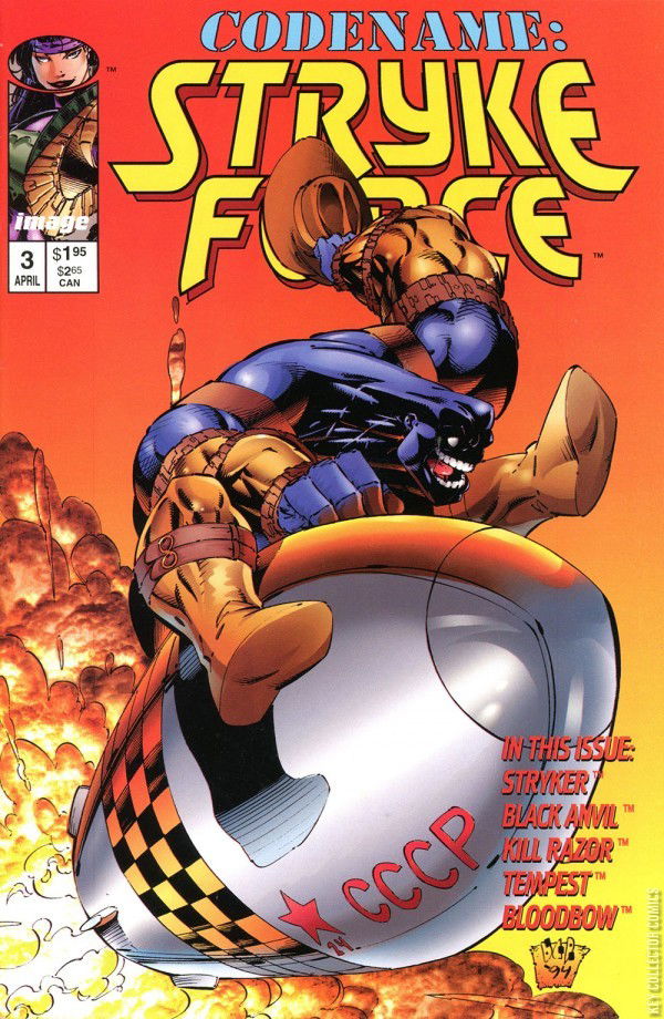 Codename: Strykeforce #3 Published April 1994 | Key Col