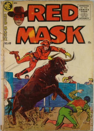 Red Mask #49 Published June 1955 | Key Collector Comics