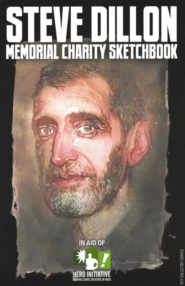 Steve Dillon Memorial Charity Sketchbook by Rebellion | Key Collector ...