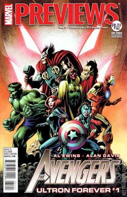 Marvel Previews #31 Published January 2015 | Key Collec