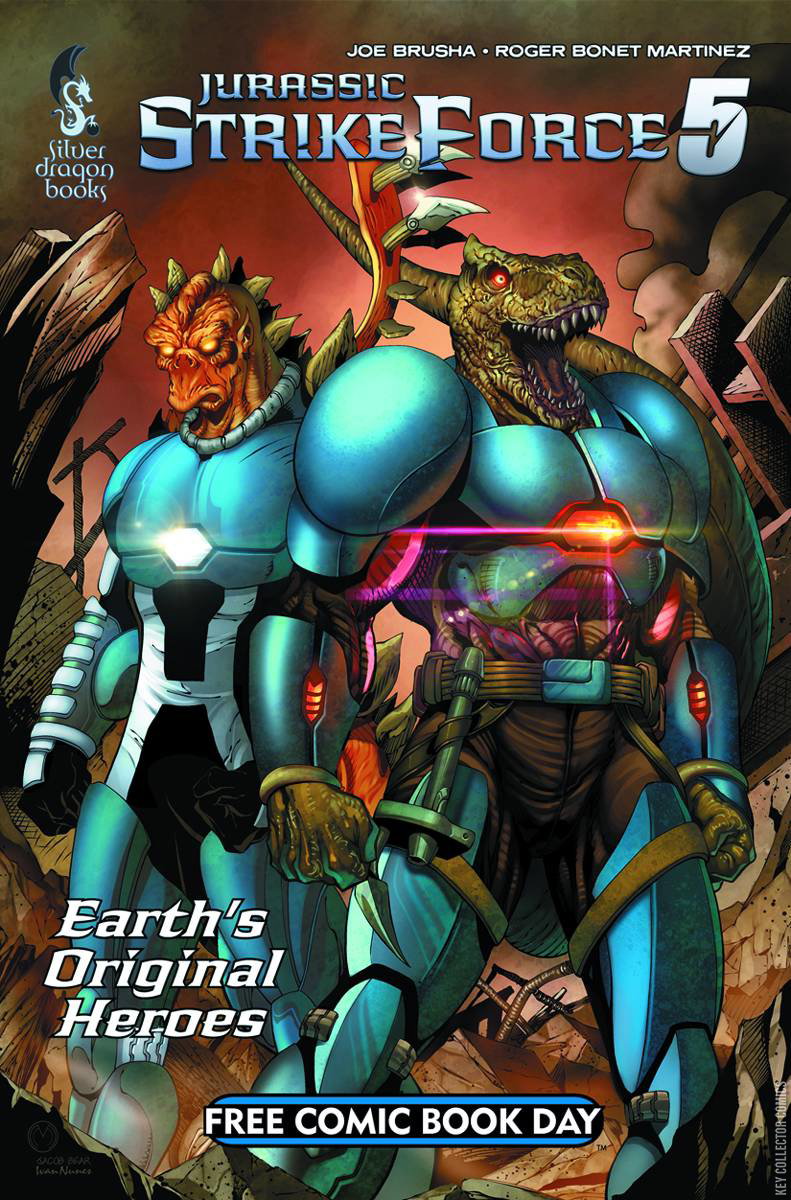 Free Comic Book Day 2015: Jurassic Strike Force 5 by Silver Dragon ...