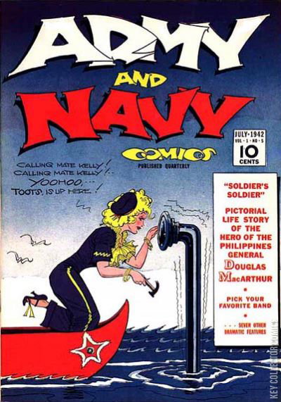 Army & Navy Comics #5 Published July 1942 | Key Collect