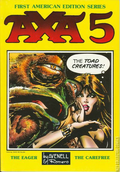 Axa #5 Published January 1984 | Key Collector Comics