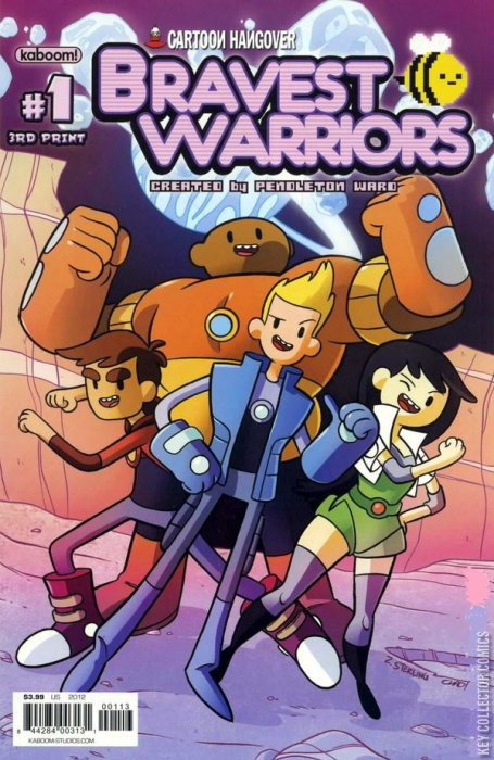 Bravest Warriors #1 3rd Print Published December 2012