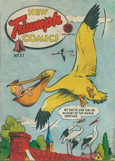 Triumph Comics #27 Published September 1946 | Key Coll
