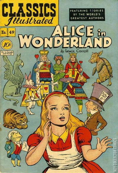 Classics Illustrated #49 O Price Variant Published July 194
