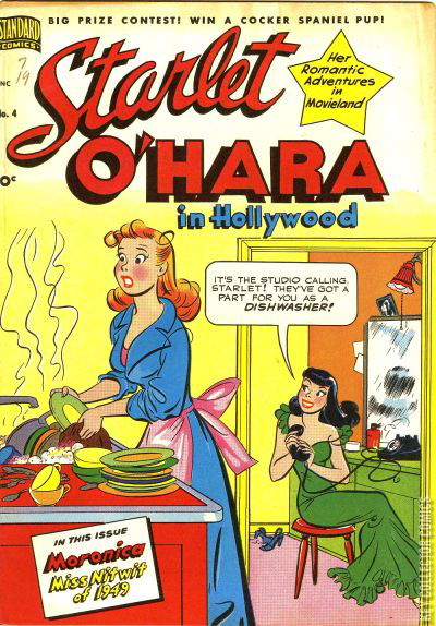 Starlet O'Hara in Hollywood #4 Published September 1949