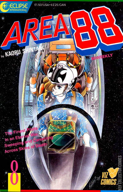 Area 88 #8 Published September 1987 | Key Collector Comics