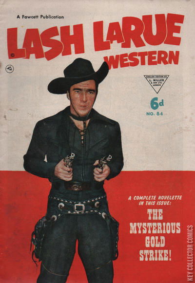 Lash LaRue Western #84 UK Edition Published January 19