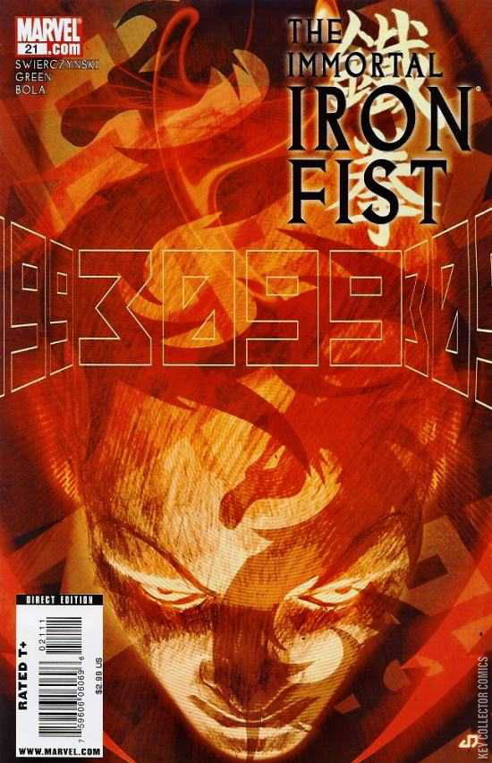 Immortal Iron Fist #21 Published December 2008 | Key Co