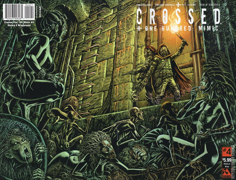 Crossed Plus One Hundred: Mimic #4 Variant Published July 2