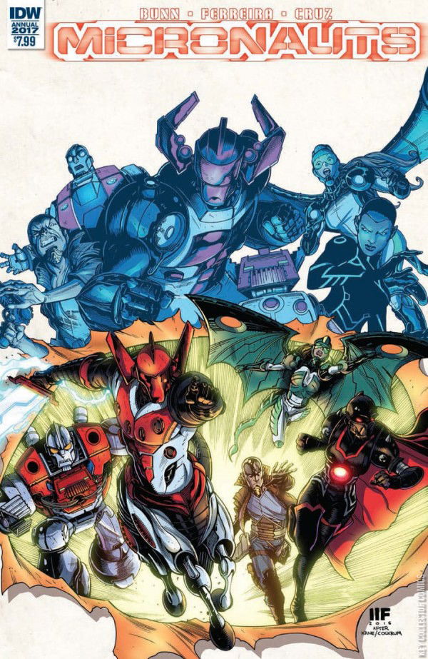 Micronauts Annual #1 Published January 2017 | Key Colle