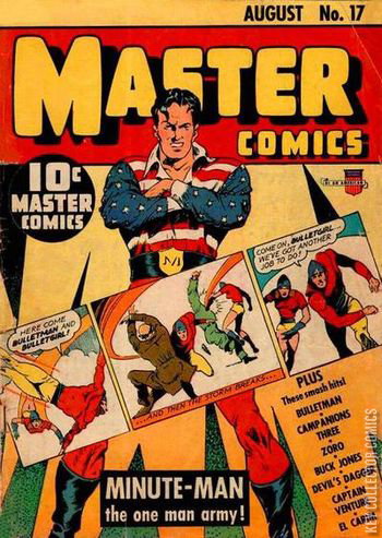 Master Comics #17 Published July 1941 | Key Collector Comics
