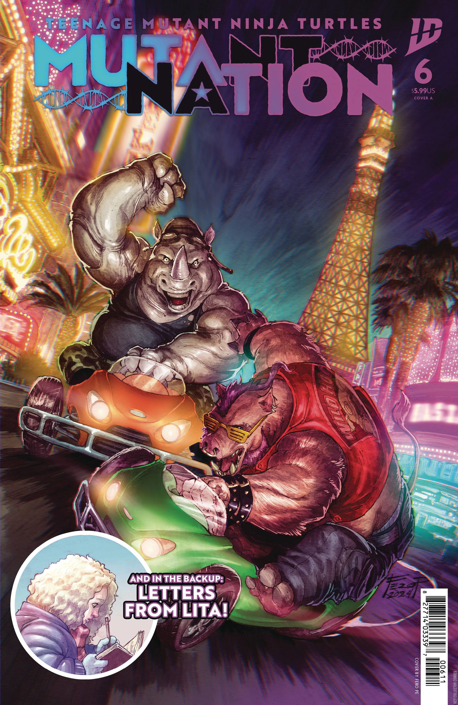 Teenage Mutant Ninja Turtles: Mutant Nation #6 Published May