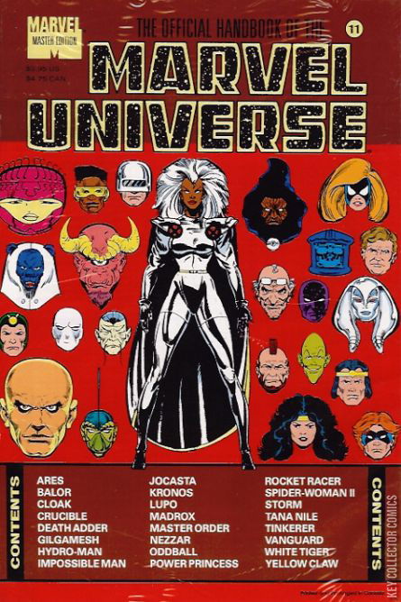The Official Handbook of the Marvel Universe - Master Editio