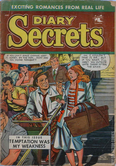 Diary Secrets #19 Published August 1953 | Key Collector