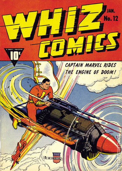 Whiz Comics #12 Published November 1940 | Key Collector
