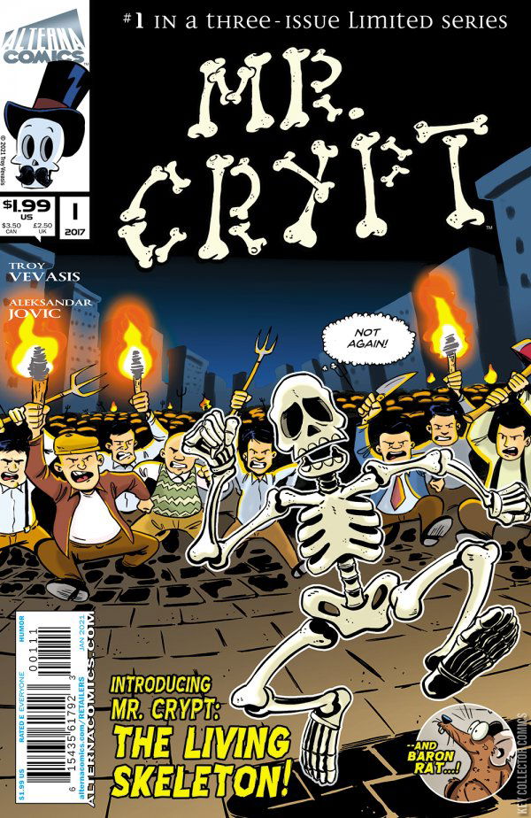 Mr. Crypt #1 Published January 2021 | Key Collector Comics