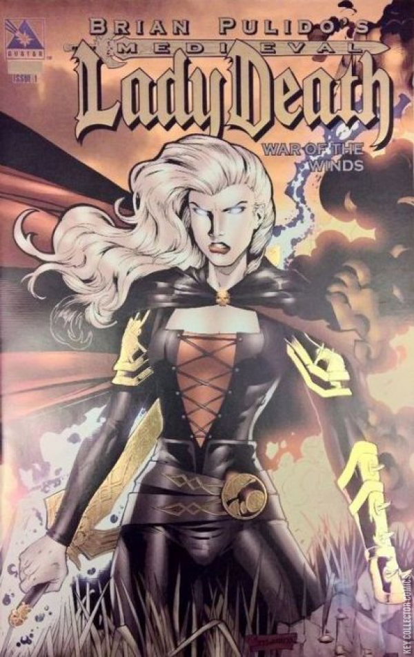 Medieval Lady Death: War of the Winds #1 Gold Published Feb