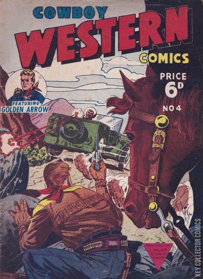 Cowboy Western Comics #4 UK Edition Published January