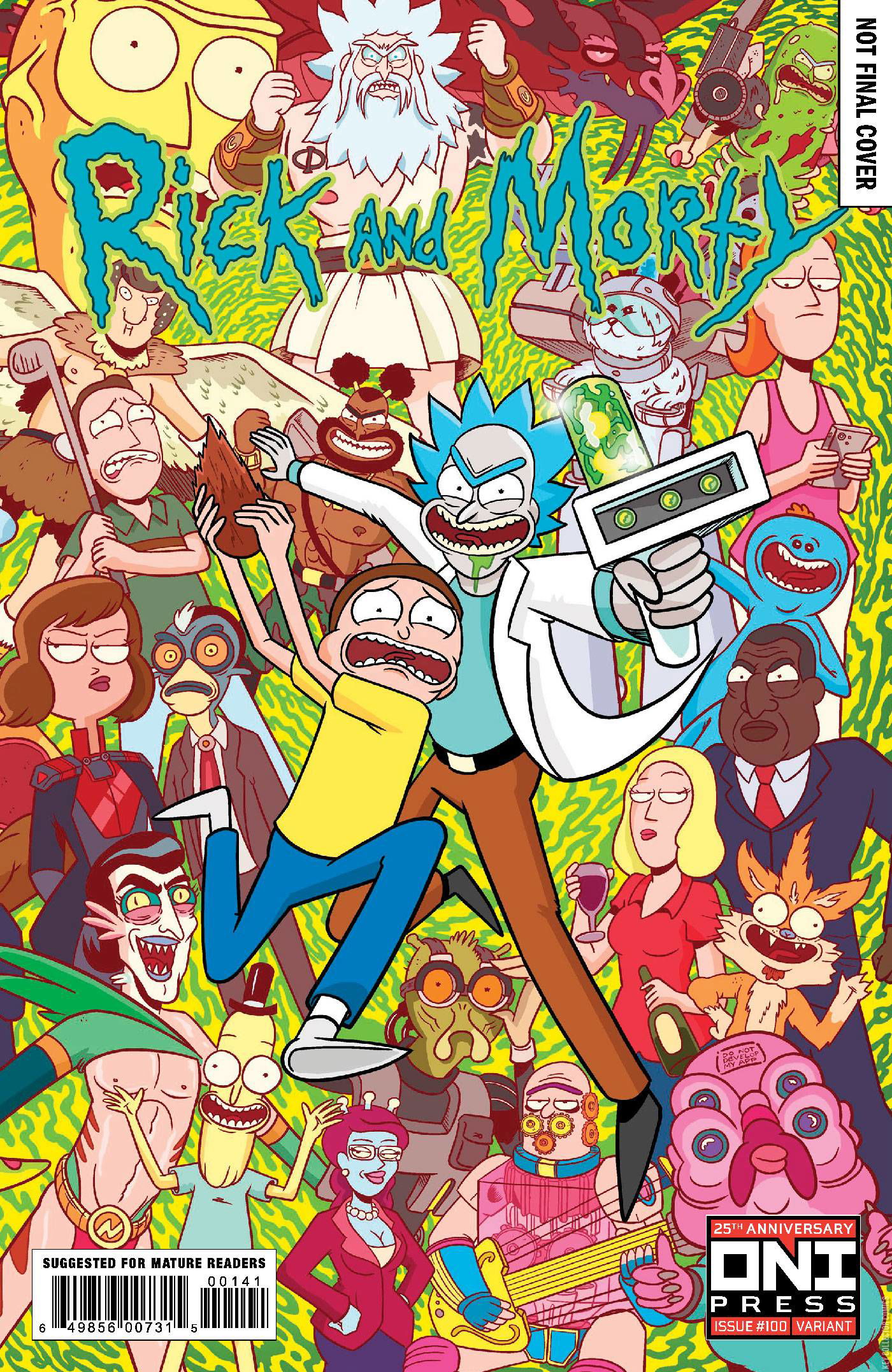 Rick and Morty #100 Variant Published October 2022 | K