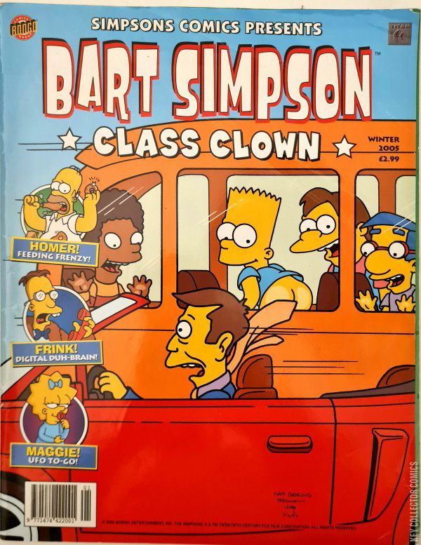 Bart Simpson #15 Published January 2005 | Key Collector