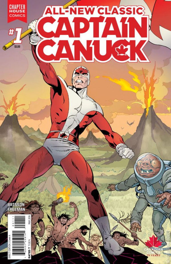 All-New Classic Captain Canuck #1 Published March 2016