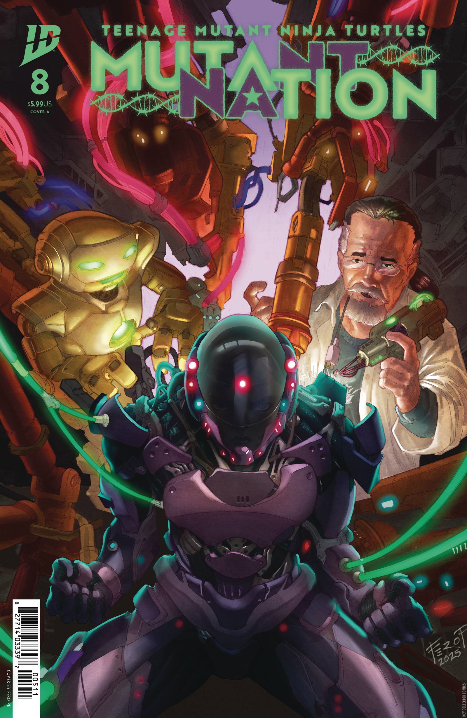 Teenage Mutant Ninja Turtles: Mutant Nation #8 Published Jul