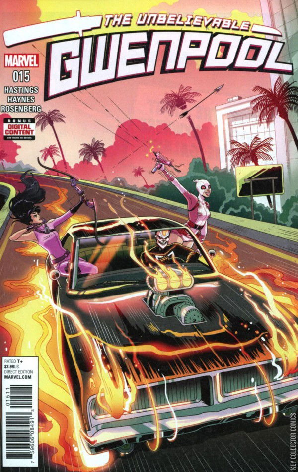 Unbelievable Gwenpool #15 Published May 2017 | Key Coll
