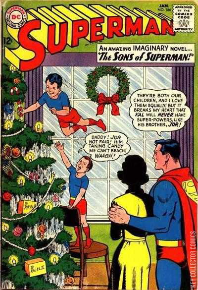 Superman #166 Published November 1963 | Key Collector Comics