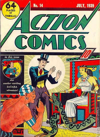 Action Comics #14 Published July 1939 | Key Collector Comics