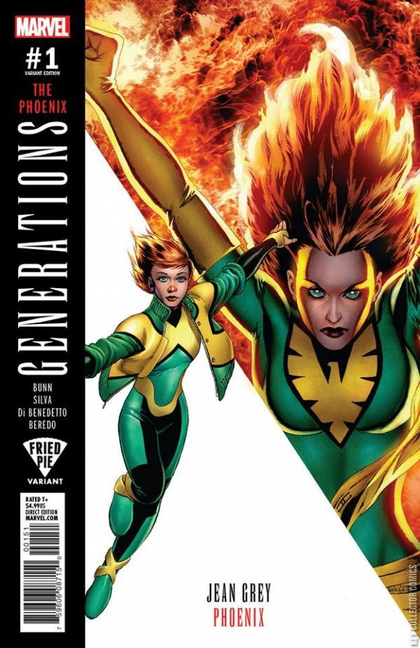 Generations: Phoenix & Jean Grey #1 Variant Published Augus