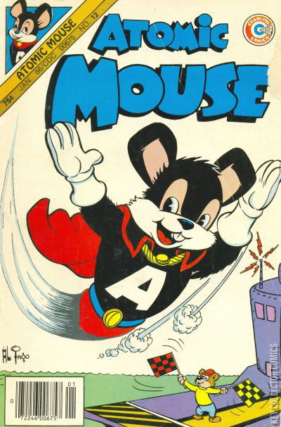 Atomic Mouse #12 Published January 1986 | Key Collector