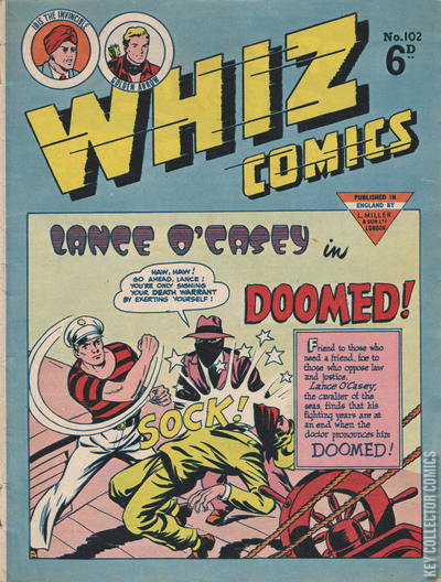 Whiz Comics #102 Published January 1954 | Key Collecto