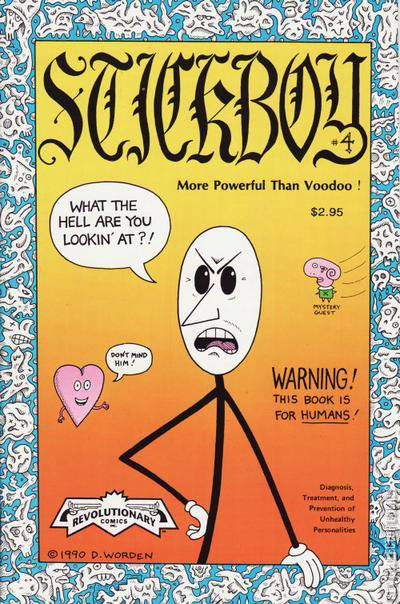 Stickboy #4 Published November 1990 | Key Collector Comics