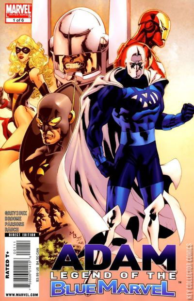 Adam: Legend of the Blue Marvel by Marvel | Key Collector Comics