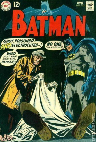 Batman #212 Published April 1969 | Key Collector Comics