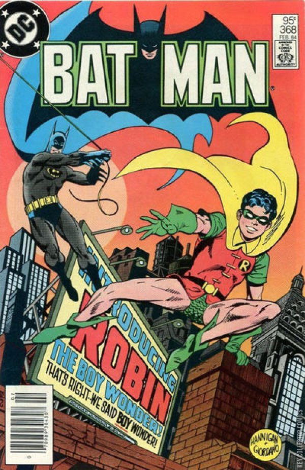 Batman #368 Canadian Edition Published February 1984