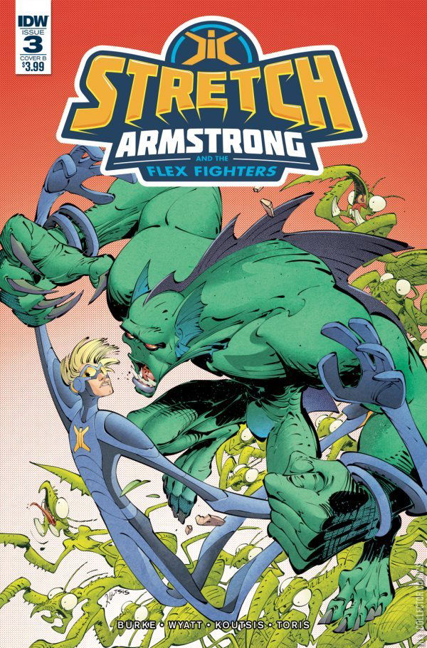 Stretch Armstrong and the Flex Fighters #3 Variant Publishe