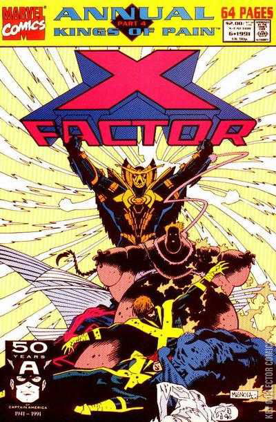 X-Factor Annual #6 Published October 1991 | Key Collect