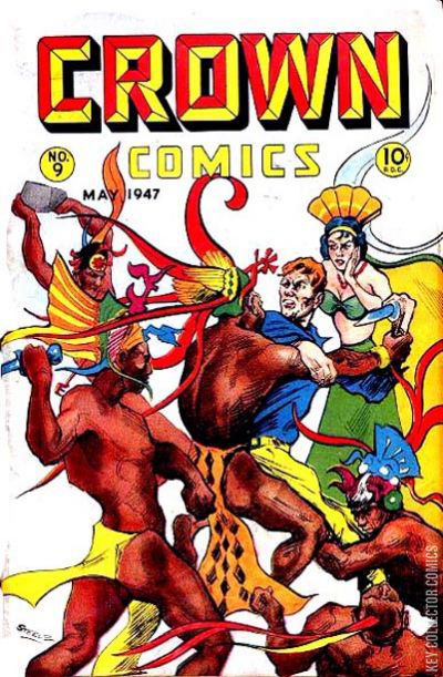 Crown Comics #9 Published May 1947 | Key Collector Comics
