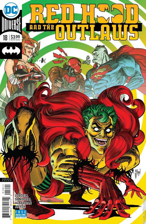 Red Hood and the Outlaws #18 Variant Published January