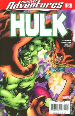 Marvel Adventures Hulk #5 Published November 2007 | Key