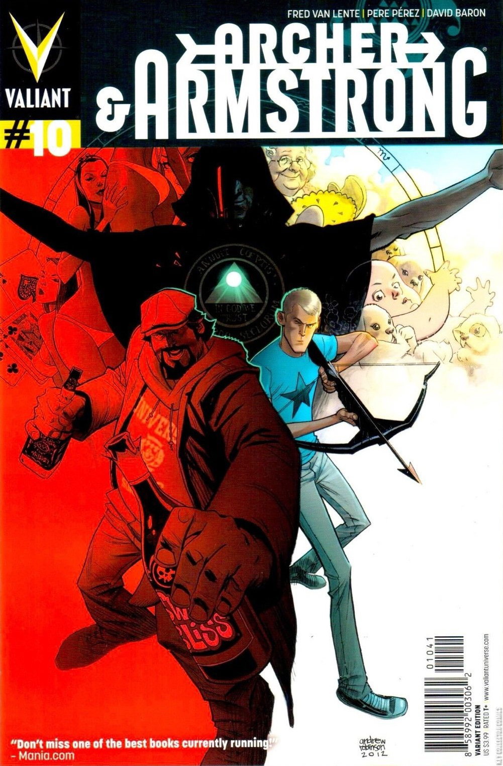 Archer & Armstrong #10 1:50 Published June 2013 | Key