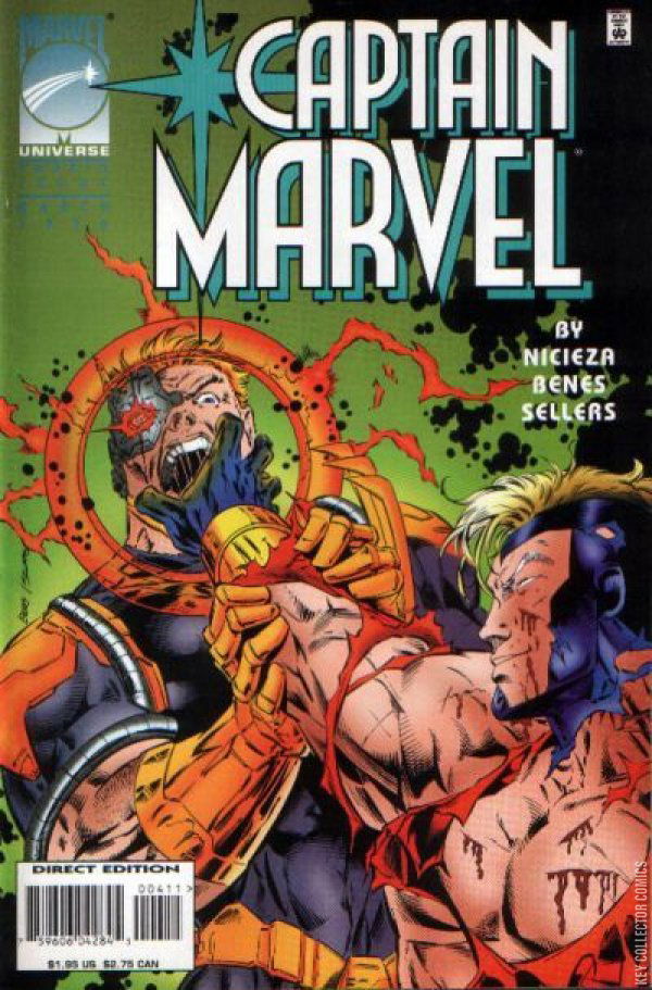 Captain Marvel #4 Published January 1996 | Key Collecto