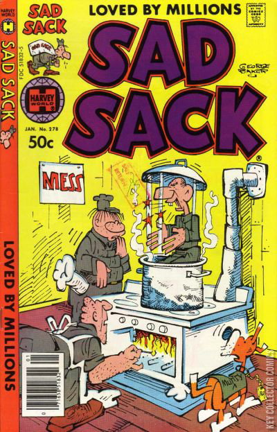 Sad Sack Comics #278 Published December 1969 | Key Coll