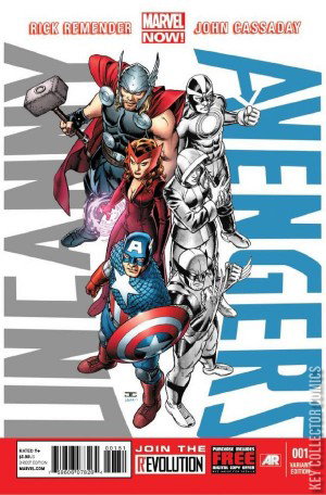 Uncanny Avengers #1 Published October 2012 | Key Colle